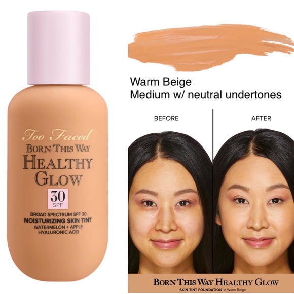 Too Faced | Makeup | Newtoo Faced Born This Way Healthy Glow Spf 3 ...